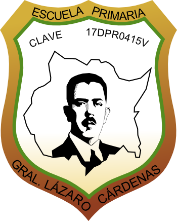 El Escudo De La Escuela - Escuela Primaria Lazaro Cardenas - (350x436 ...