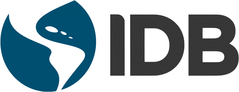 Idb Logo Colour - Inter American Development Bank - (1024x410) Png ...