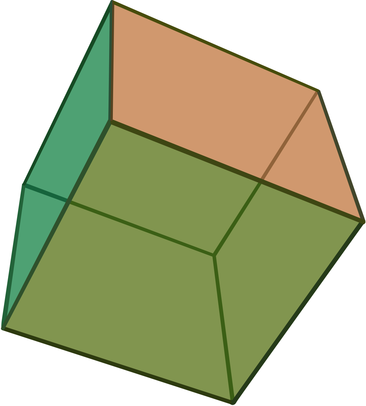 Platonic Solids Cube - (1200x1333) Png Clipart Download