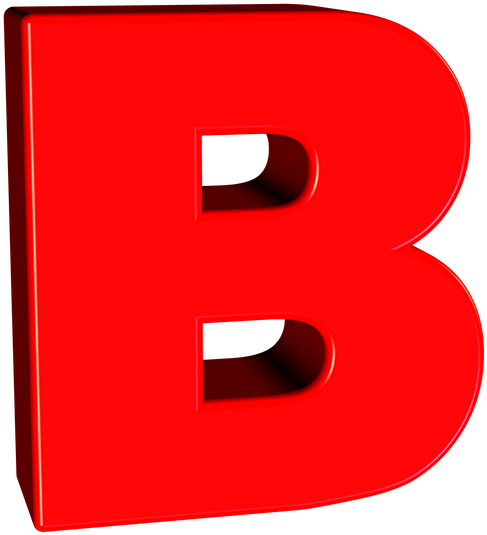 Animated Alphabet Clipart 7, Buy Clip Art - Letter B In Words ...