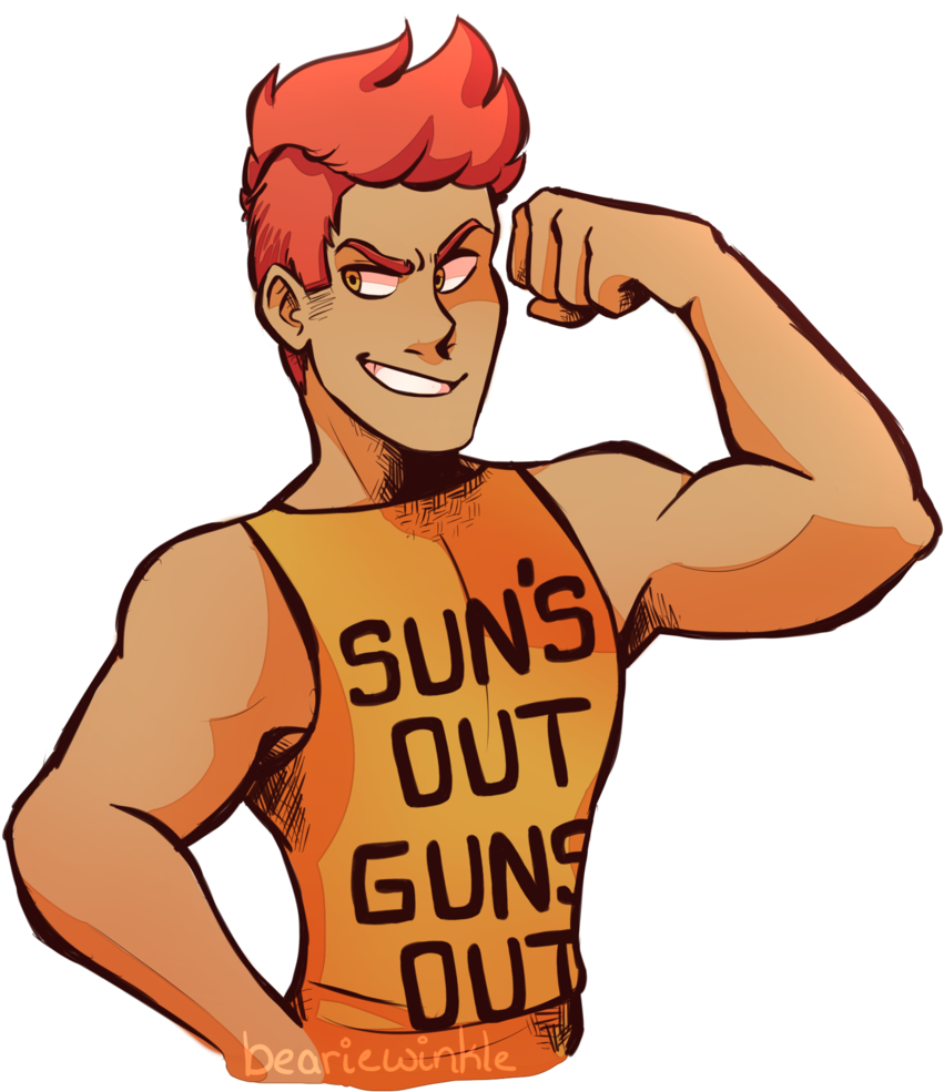 Ham Hands Himself By Beariewinkle - Cartoon - (1024x1024) Png Clipart ...