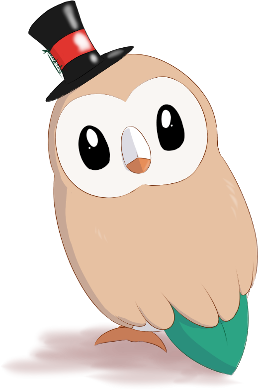 Wallpapers Pokemon Rowlet Evolution Gallery - Cartoon - (700x817) Png ...