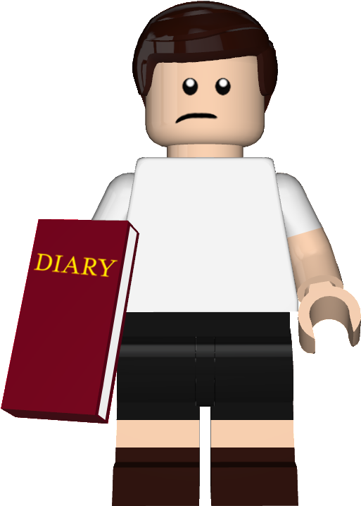 Greg Heffley - Lego Dimensions Diary Of A Wimpy Kid - (594x754) Png ...