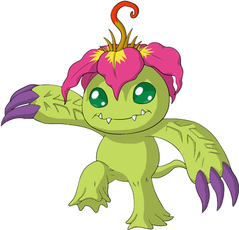 Palmon Digimon Png - (500x500) Png Clipart Download