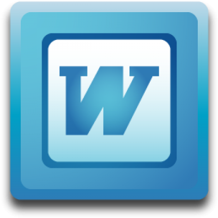 Microsoft Word - (500x500) Png Clipart Download