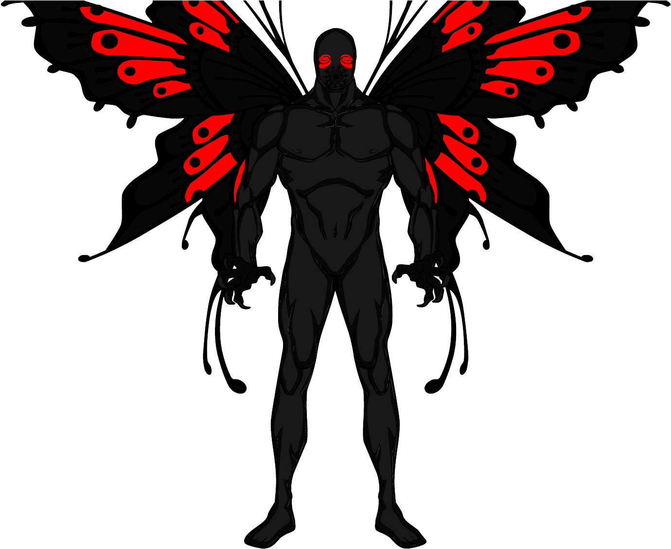 Moth Man Transparent Png - Mothman Png - Full Size PNG Clipart Images ...