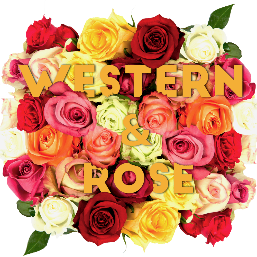 Western & Rose - Western & Rose - (1000x1000) Png Clipart Download