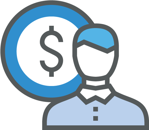 Reduce The Cost Of Employee Training - Cost Per Hire Icon - (512x512 ...