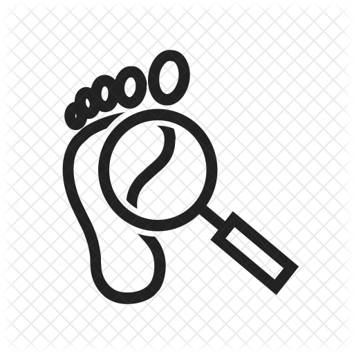 Search Clue Icon - Footprint - (512x512) Png Clipart Download