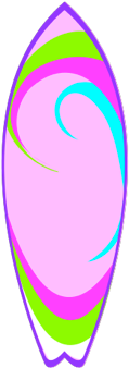 Surfboard Clipart Pink - Surf Board Clip Art - (362x362) Png Clipart ...