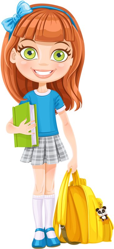 Dibujos - Clipart - Digi Stamps - School - Girl - Escuela - Girl Ready ...