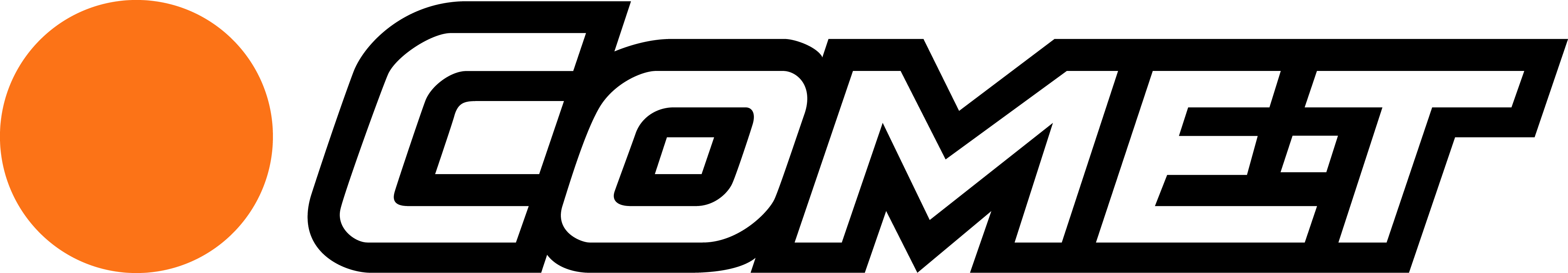 Logo Comet -color - Comet Pumps - (4378x762) Png Clipart Download