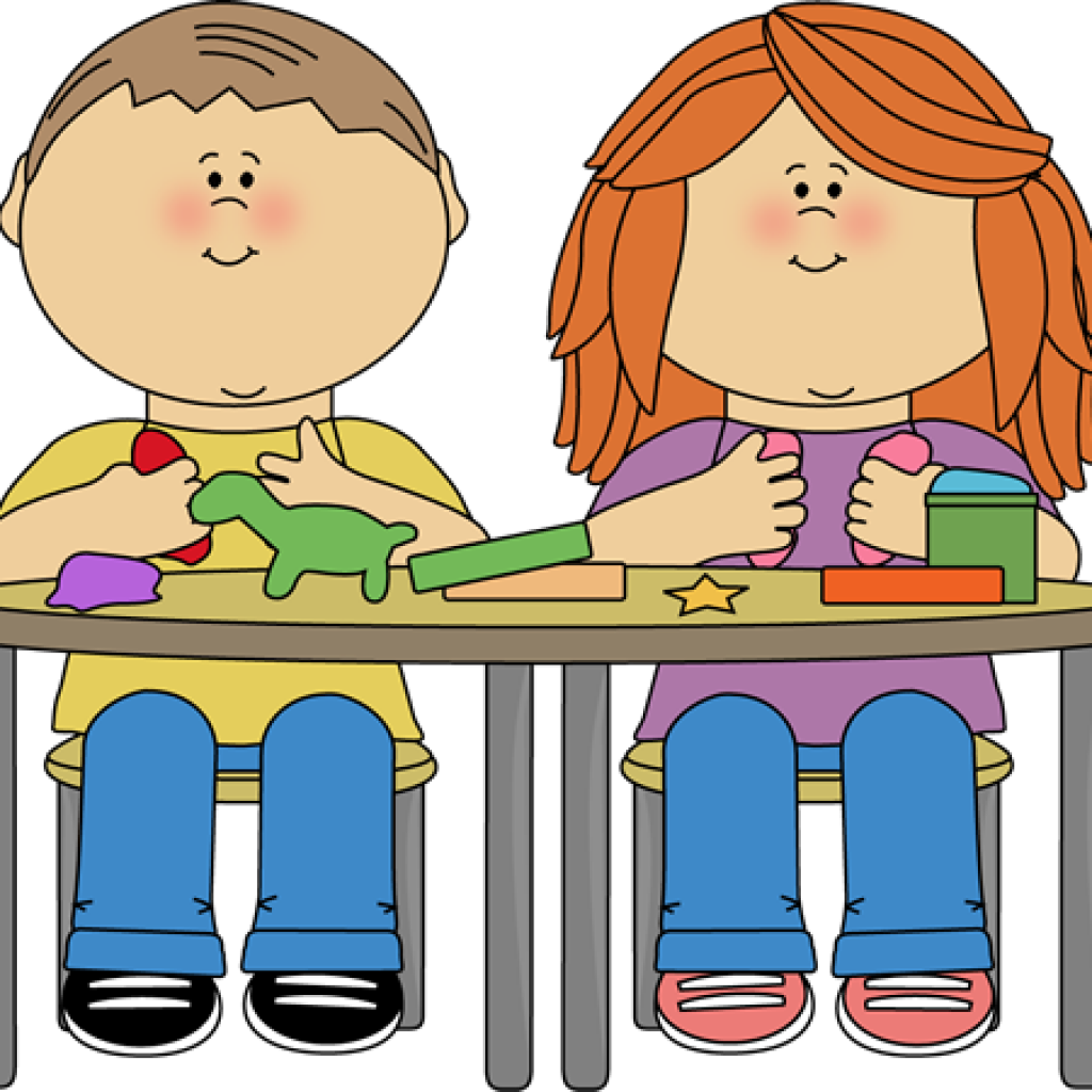School Children Clip Art School Kids Clip Art School - Play Doh Clip ...