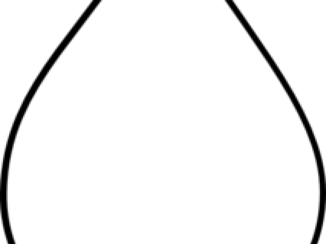 Teardrop Clipart - Template - (640x480) Png Clipart Download