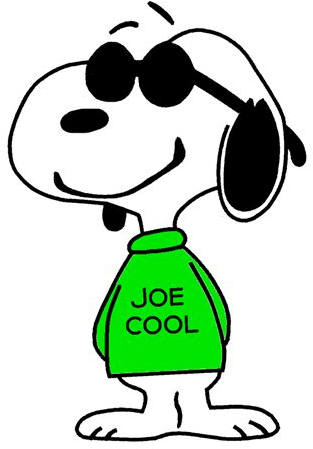 Joe Cool By Bradsnoopy97 - Snoopy Joe Cool - (440x490) Png Clipart Download