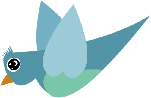 Yellow Bird Teal Bird - Bird - (501x327) Png Clipart Download