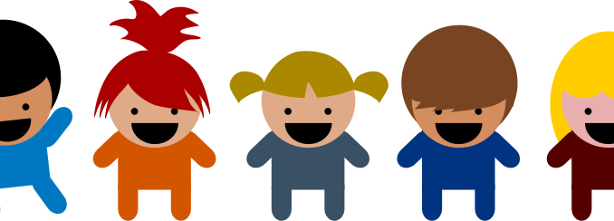 Small Kid Cartoon Cartoon Kids Free Images At Clker - Child - (678x244 ...