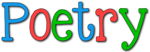 Poem Clipart The Word - Word Poems - (600x200) Png Clipart Download