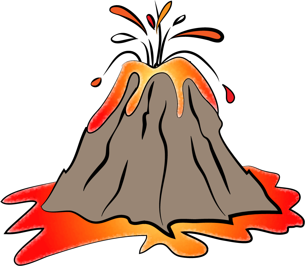 Volcano Clipart Png - Full Size PNG Clipart Images Download