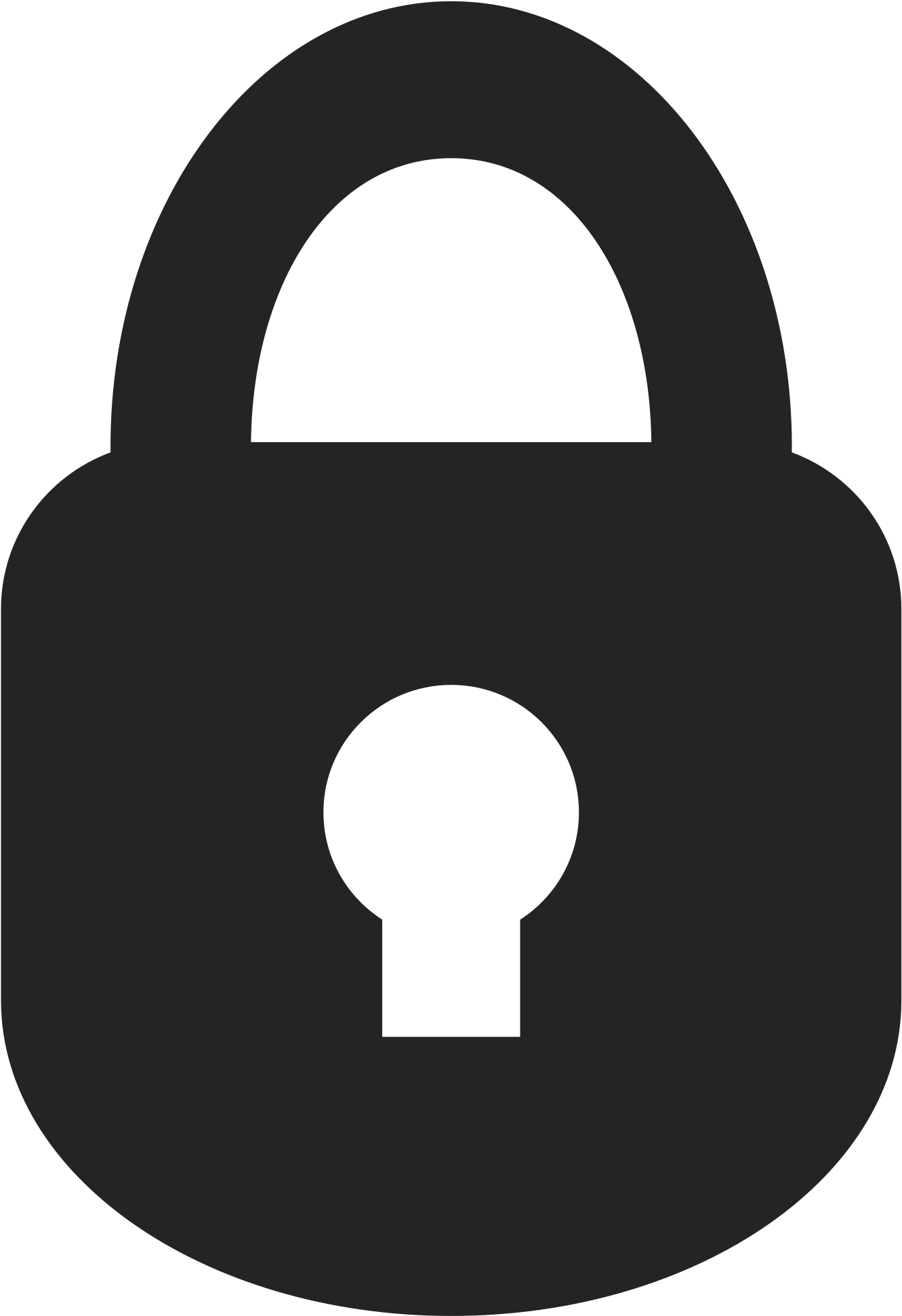 Rounded Banner Large 900pixel Clipart, Rounded Banner - Padlock Icon ...