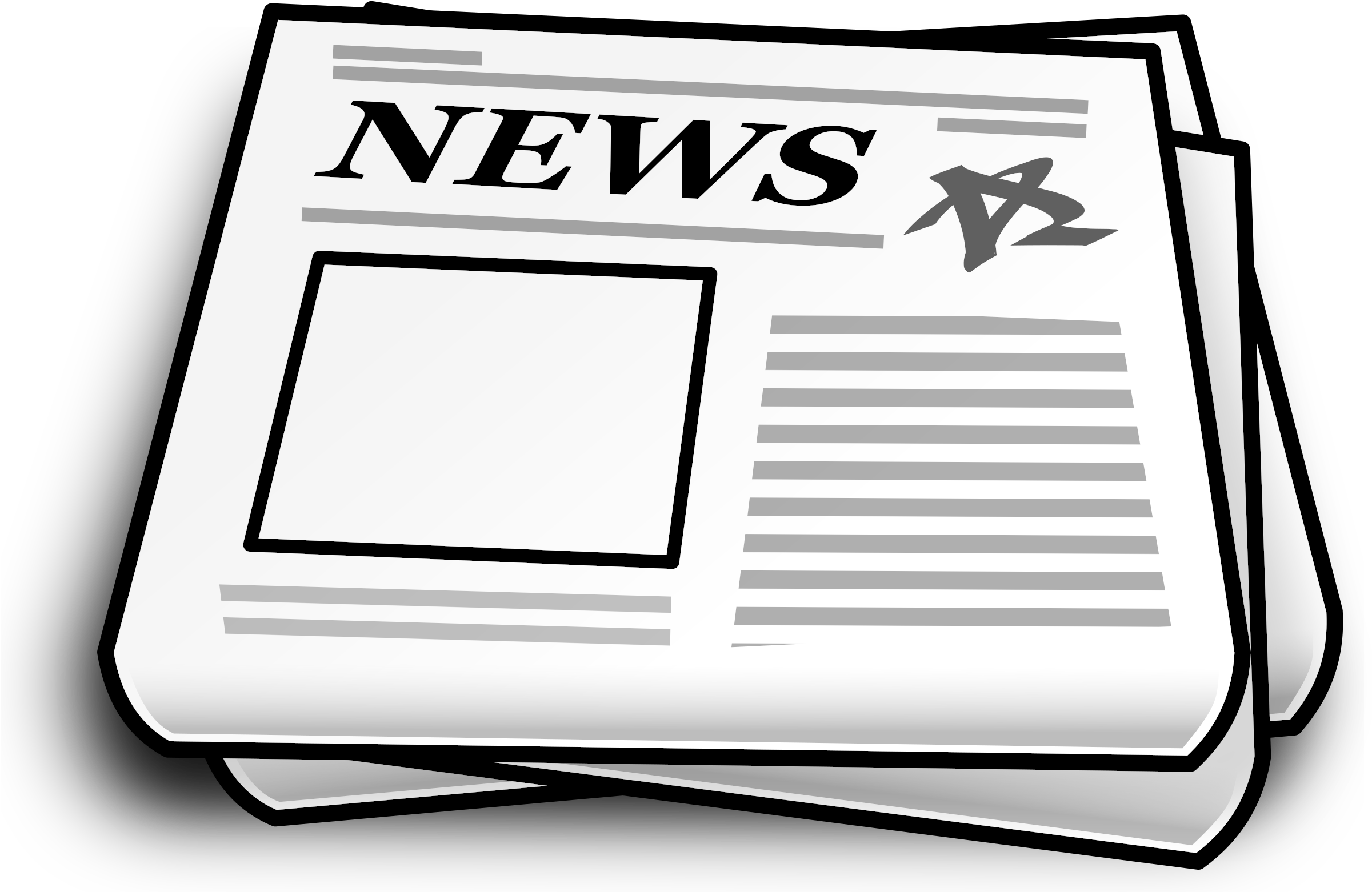 Clipart - Newspaper Clip Art - Full Size PNG Clipart Images Download