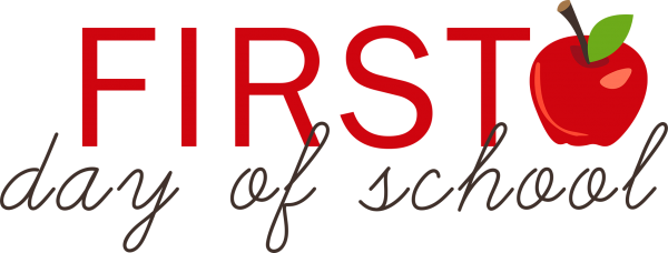 New - Back To School Word Art - (600x228) Png Clipart Download