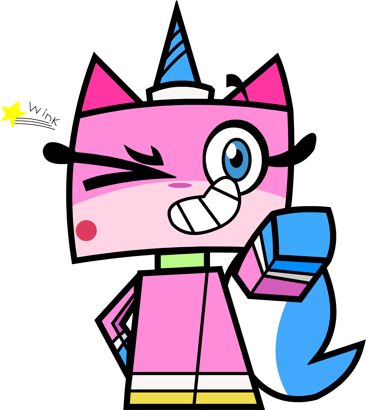 Princess Unikitty 2017 Wink Colored By F T Bing Lin - Princess Unikitty ...