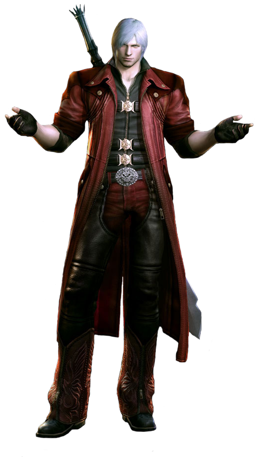 Devil May Cry Png Clipart - Dante Devil May Cry - (573x933) Png Clipart Download