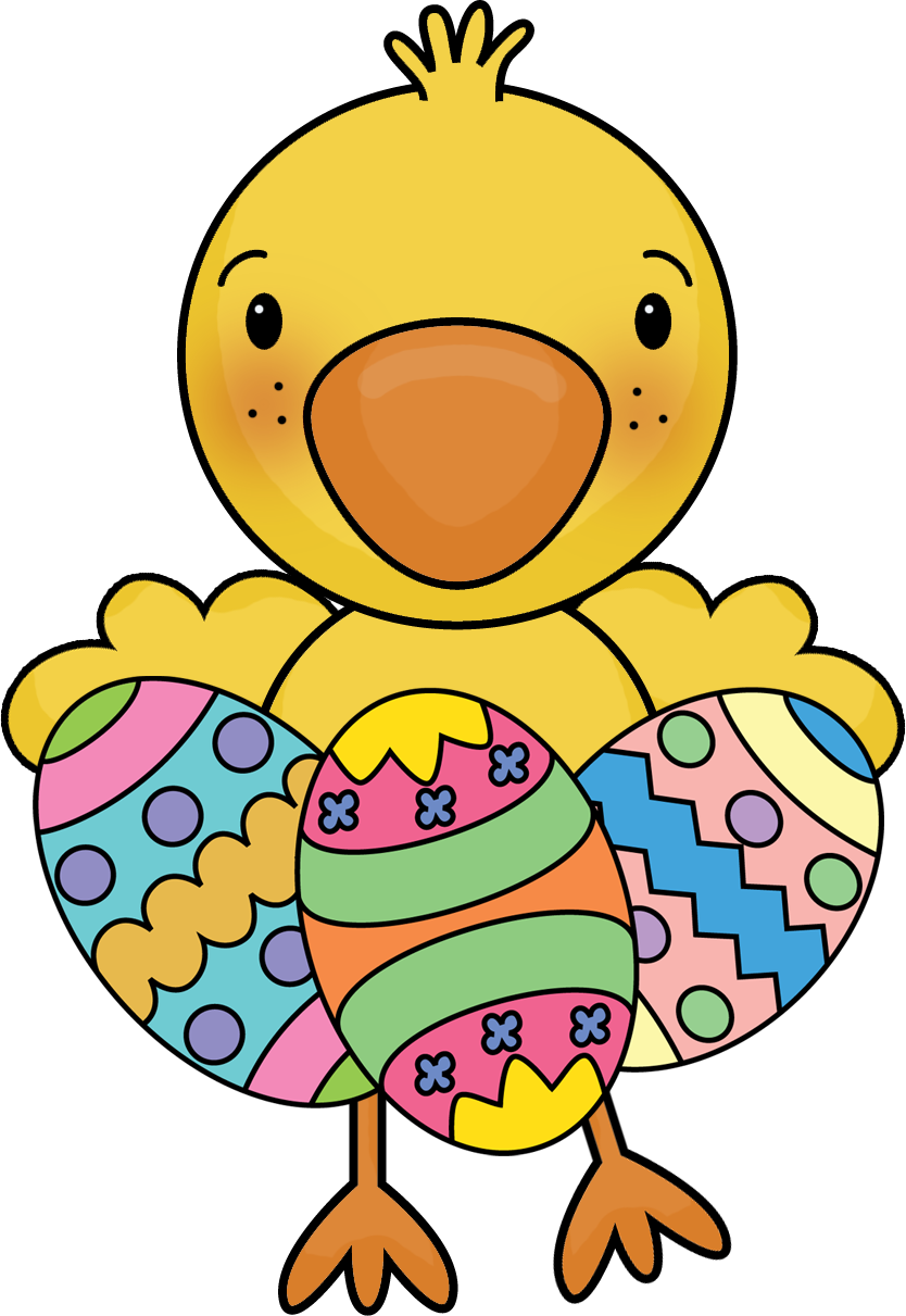 Easter Chick Images - Clip Art - (834x1211) Png Clipart Download