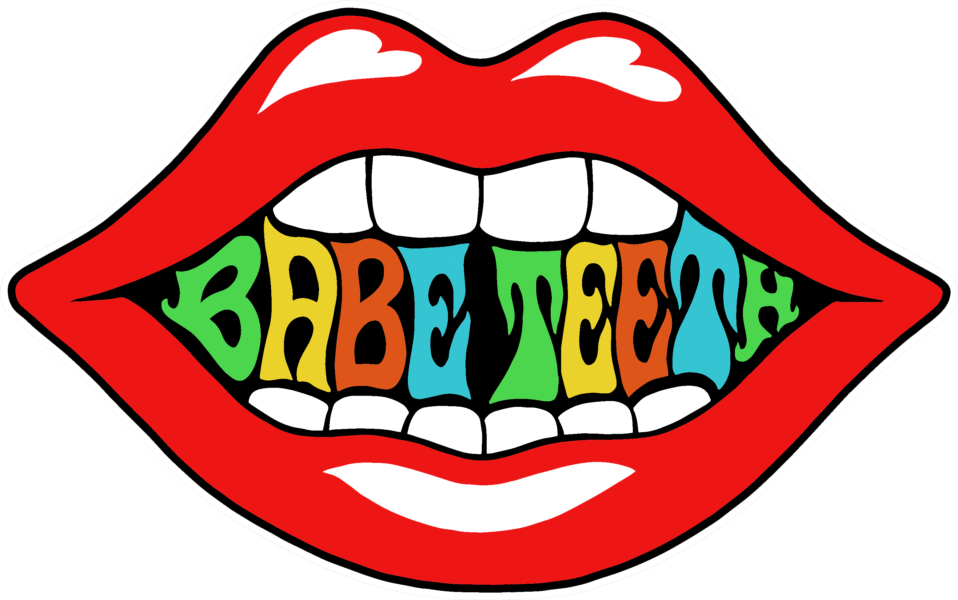 Logo - Human Mouth - (3502x2546) Png Clipart Download
