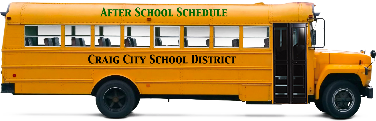 School Bus After School Schedule - School - (1314x424) Png Clipart Download