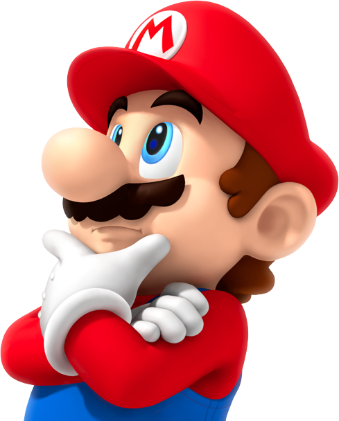 View Samegoogleiqdbsaucenao Image , - Mario Thinking Png - (489x608 ...