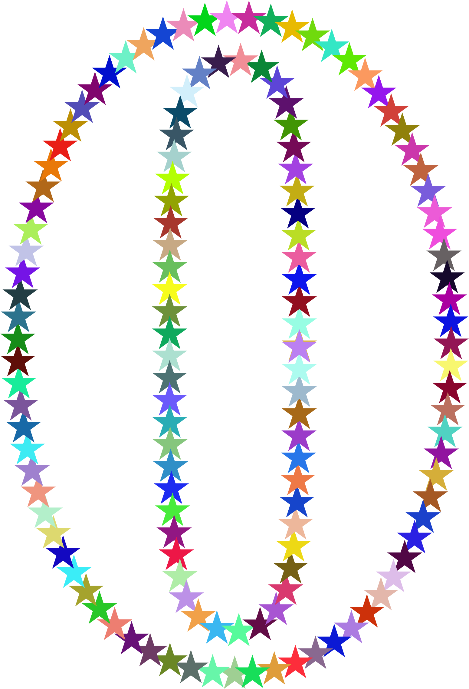 Stars - Rainbow Star Number Zero Mugs - (1550x2276) Png Clipart Download