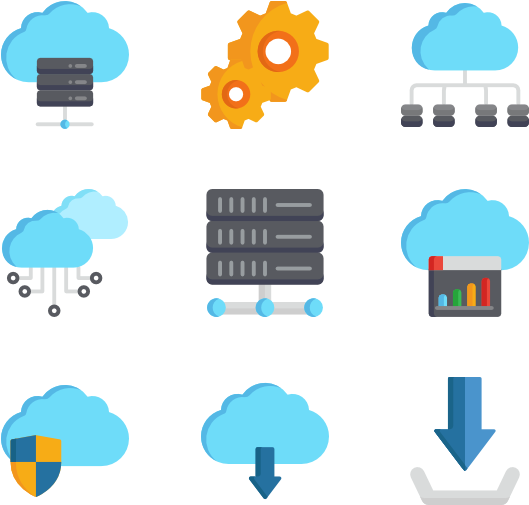 Cloud Computing - Cloud Computing - (600x564) Png Clipart Download