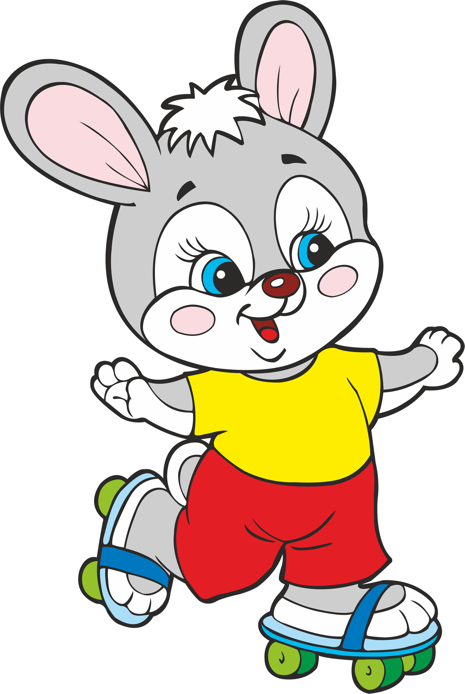 Easter Bunny Silver Fox Rabbit Lola Bunny Clip Art - Easter Bunny ...