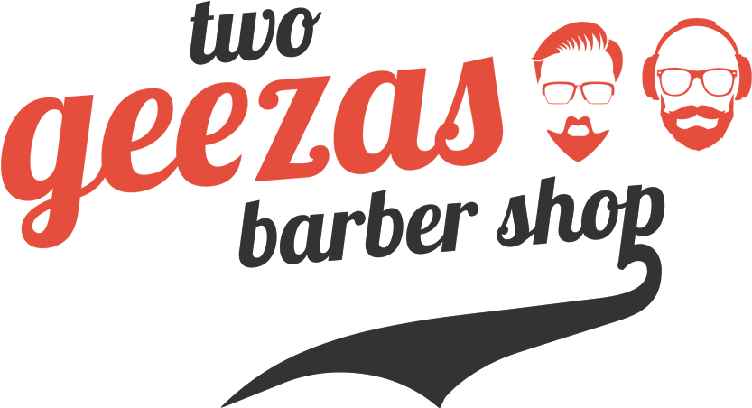 Logo - 2 Geezas Barber Shop - Full Size PNG Clipart Images Download