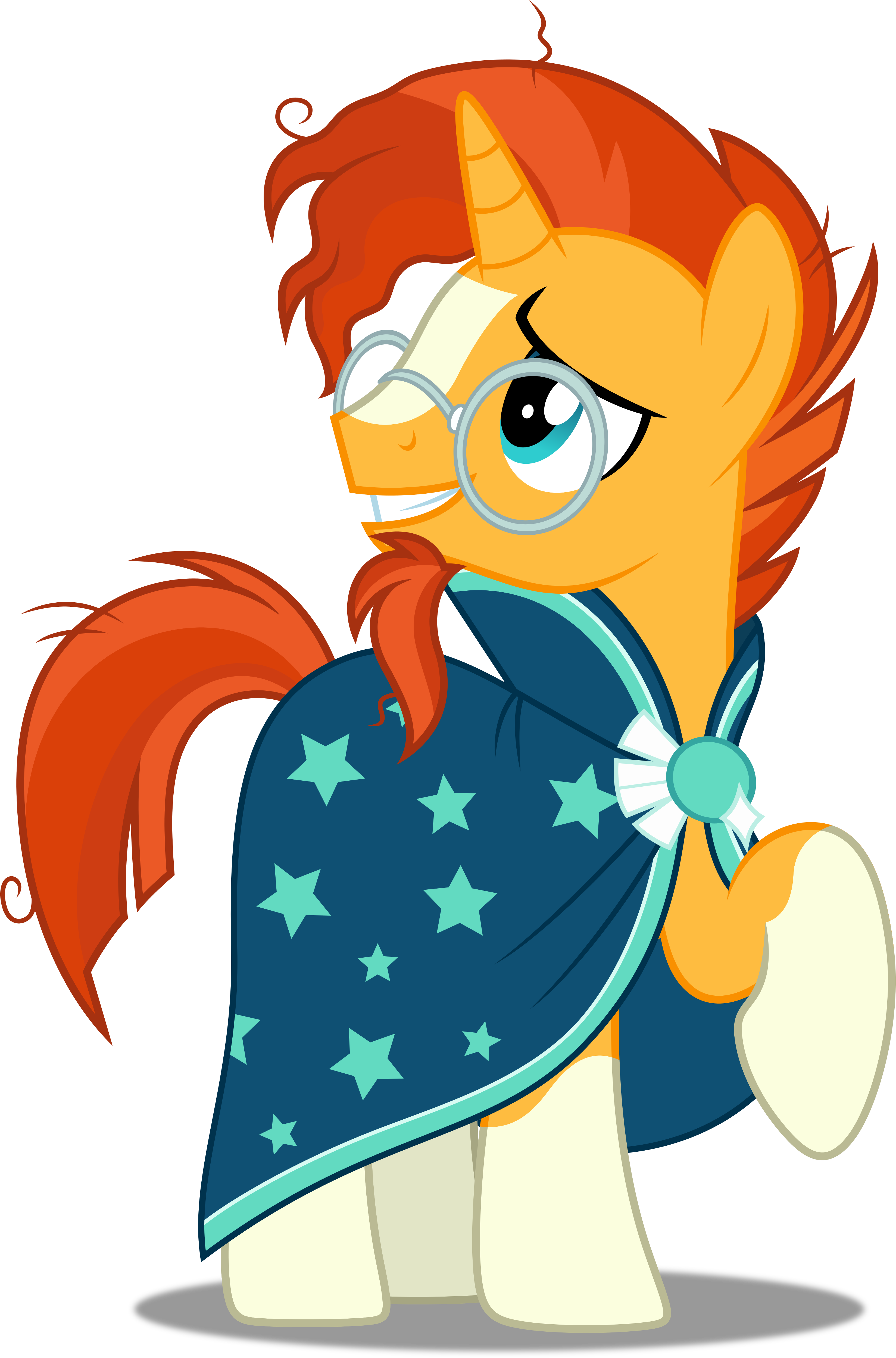 Vector - My Little Pony Sunburst Vector - (3447x5000) Png Clipart Download