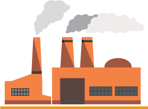 Vehicles Business And Industry - Factory Cartoon Png - (512x512) Png ...