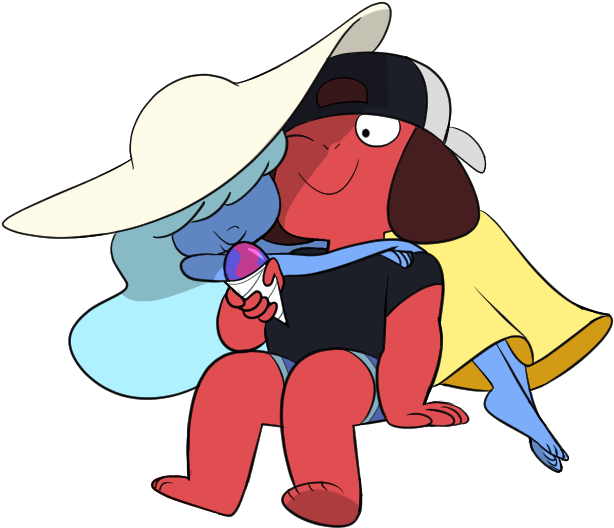 Sapphire, Death, Steven Universe, Life - Cartoon - (629x576) Png ...