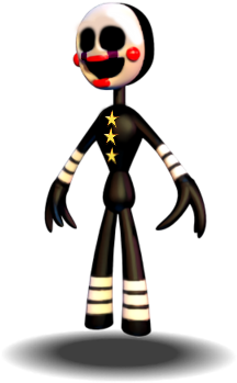 Adventure Rockstar Puppet By Portalrabbit - Five Nights At Freddy's ...