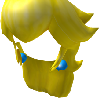 Princess Peach Hair - Roblox Princess Peach - (420x420) Png Clipart ...