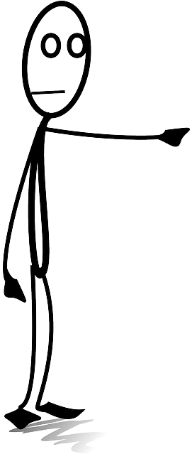 Pointing, Hand, Index Finger, Stickman, Stick Figure - Stick Man ...