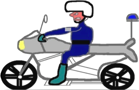 Cop On Motorcycle Transparent Background - Motorcycle Transparent ...