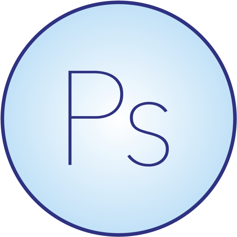 Minimalist Adobe Photoshop Custom Icon By Emnnichols - Smiley Face ...