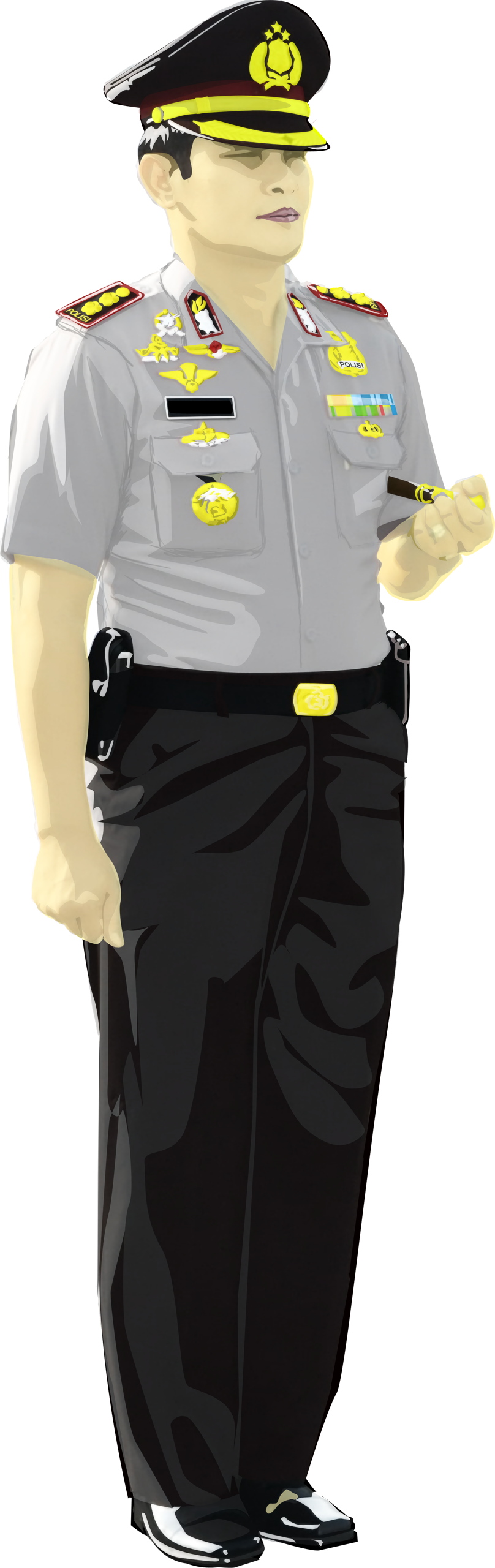 My Boss - Gambar Polisi Png - (808x2560) Png Clipart Download