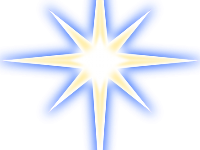 Glow Clipart Star Nativity - Christmas Star Clip Art - Full Size PNG ...