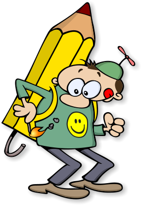 Writing Portfolio Clipart - Writing - (306x432) Png Clipart Download