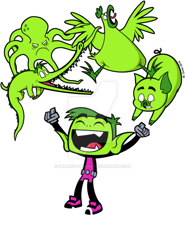 Beast Boy By Imajinn-design - Beast Boy By Imajinn-design - (600x780 ...