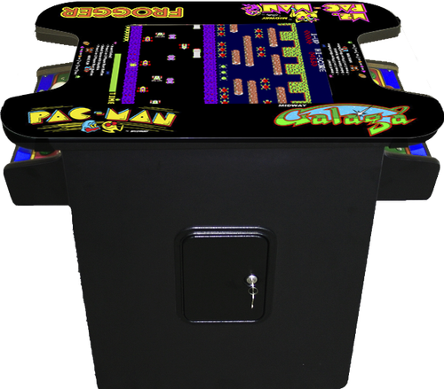 Balck Pacman Galaga Ms Pac Man 60 Classic 80's Cocktail - Table Type ...