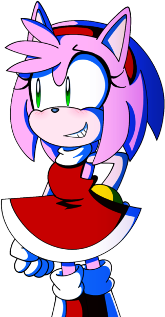 One Of Amy's Sprites For The Sonic Visual Novel Me - Sonic Rpg Run ...